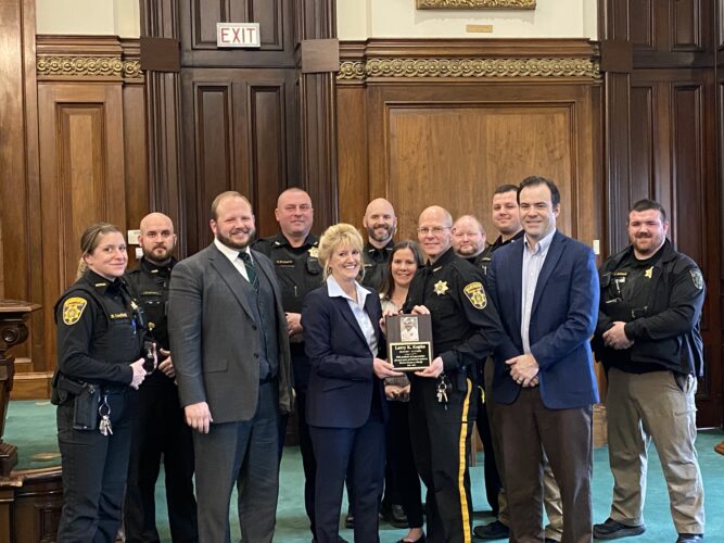 Former sheriff recognized by department, commissioners | News, Sports ...